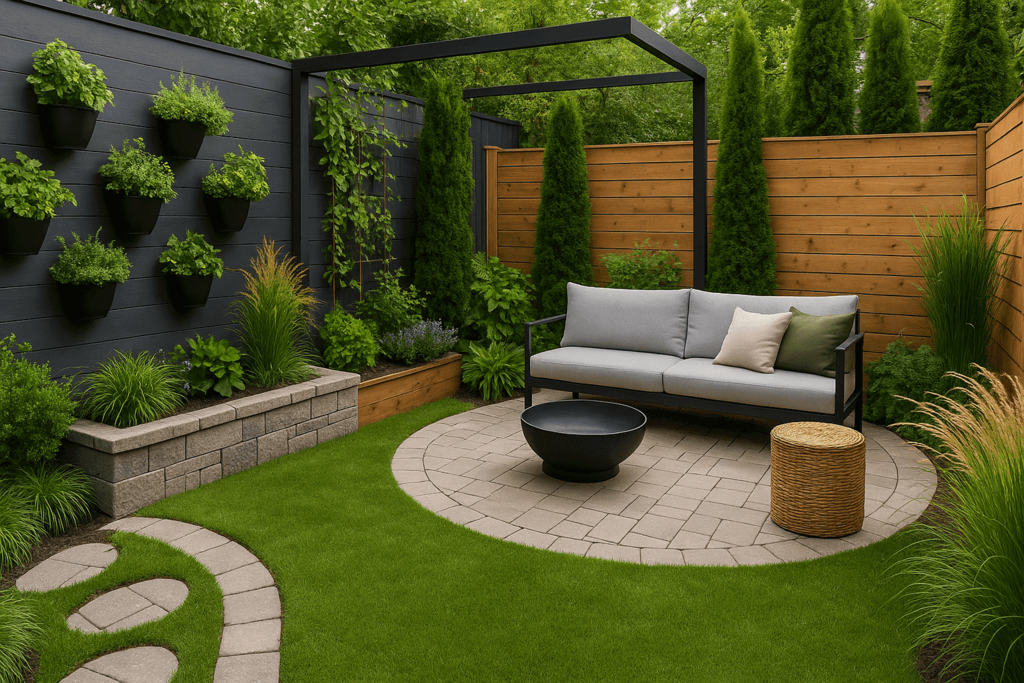Creative Small Backyard Design Ideas You'll Love : Small Backyard ...